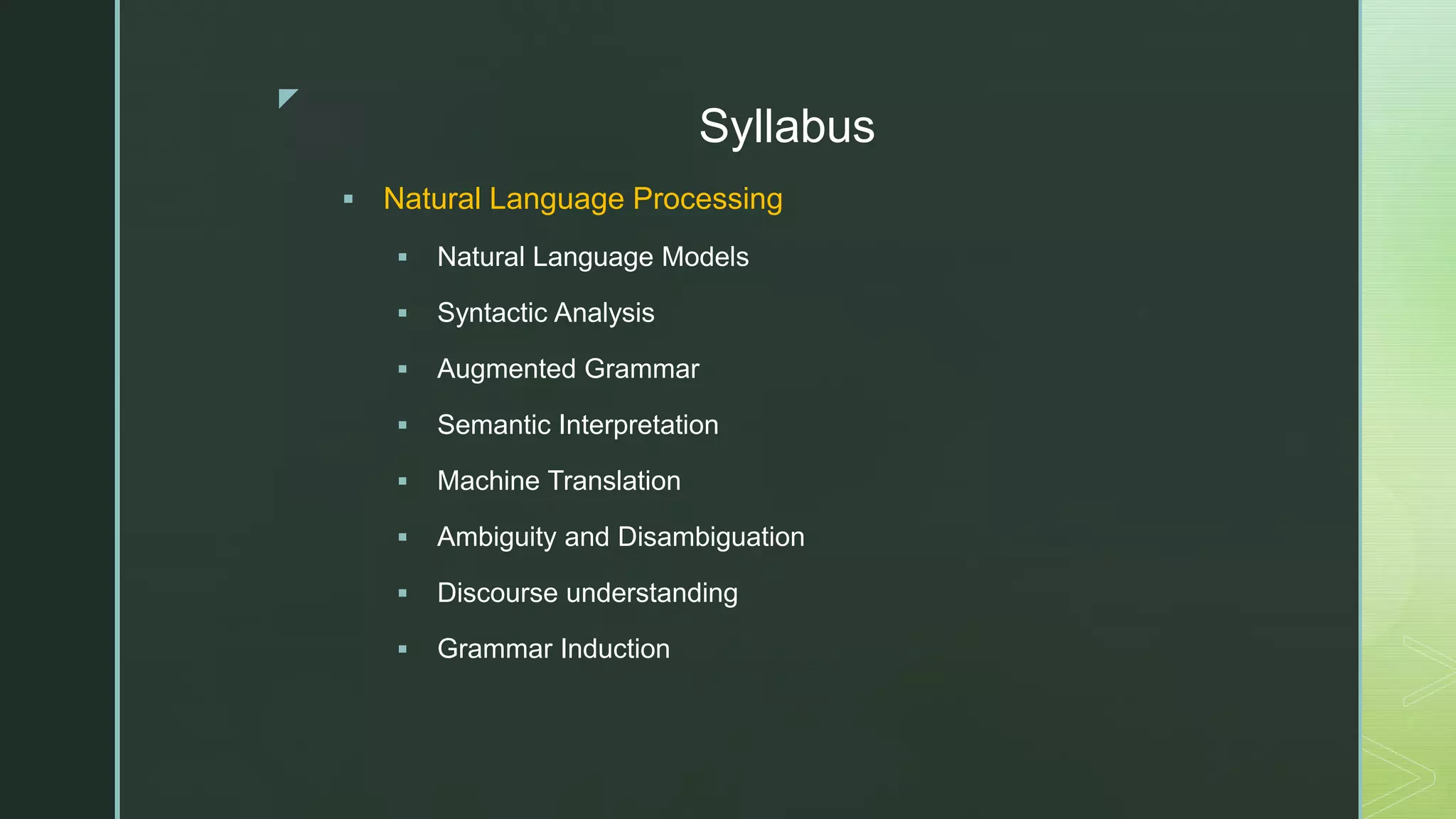 natural language processing | PPTX