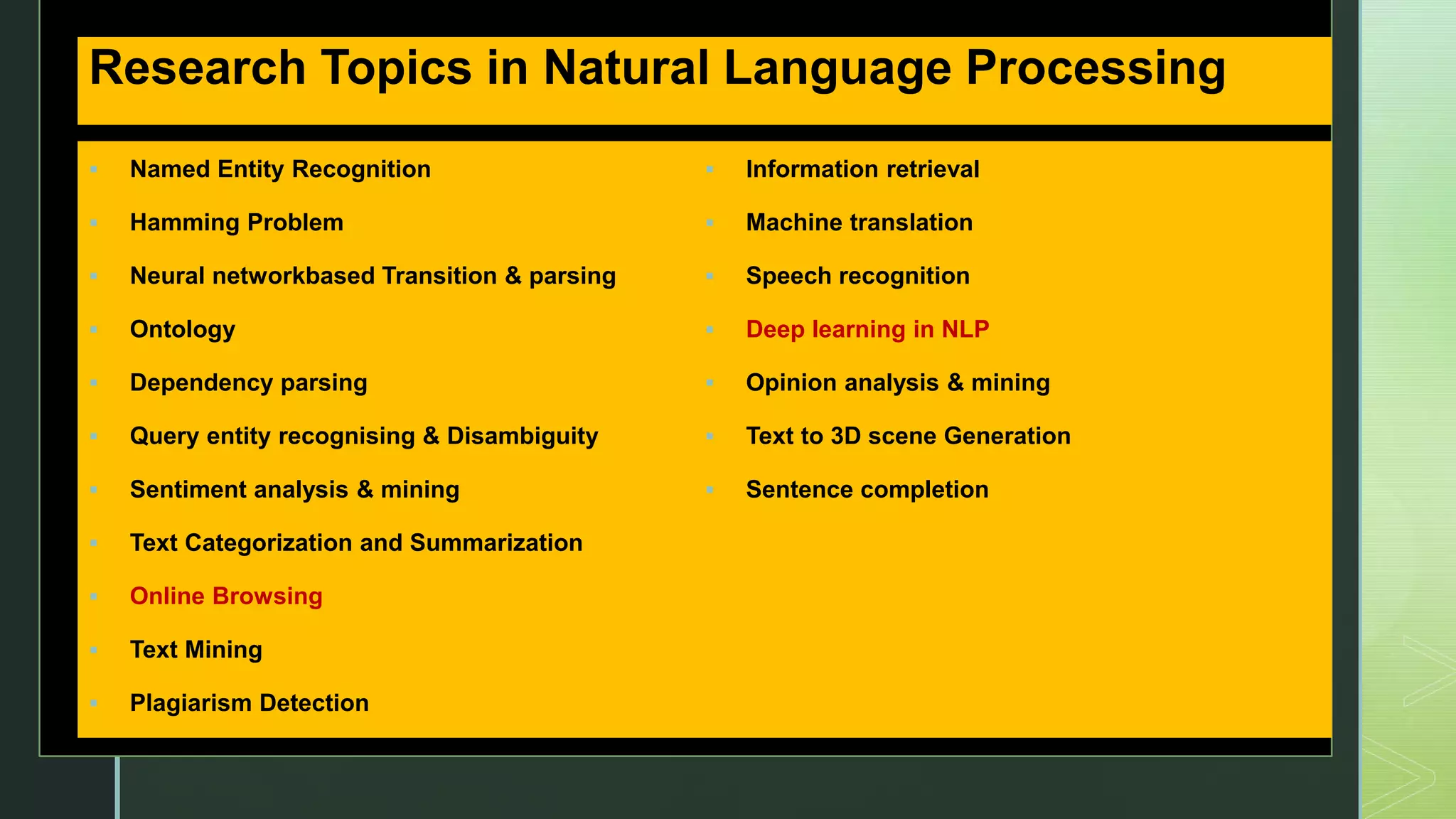 natural language processing | PPTX