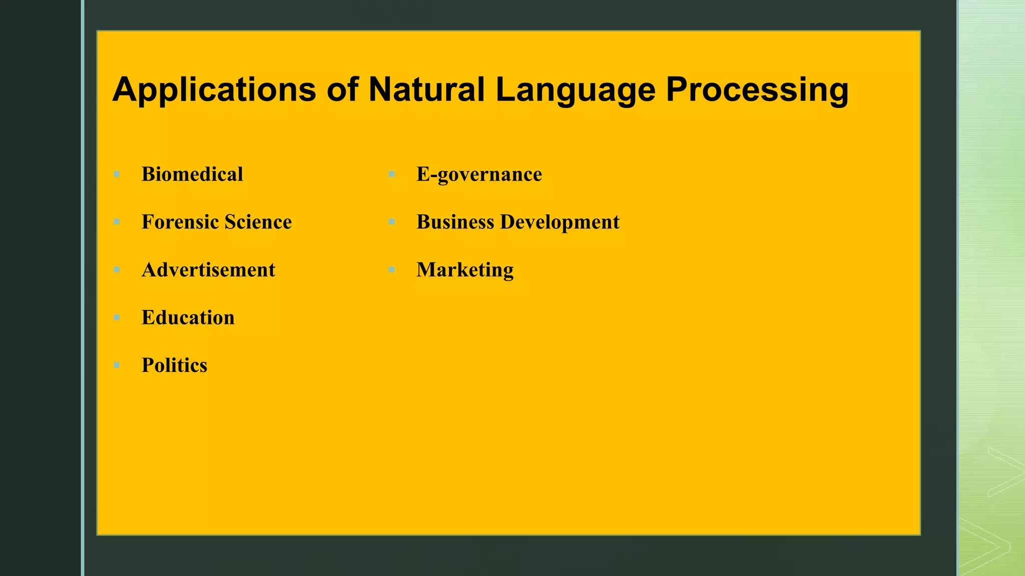 natural language processing | PPTX