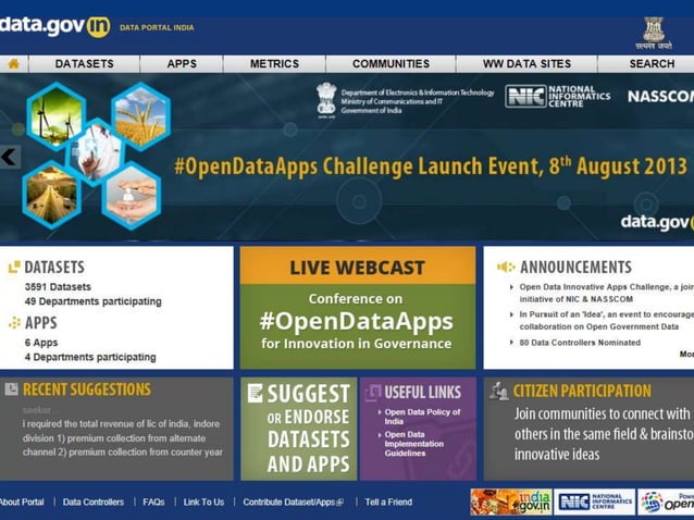 Overview of Data Portal India | PPT