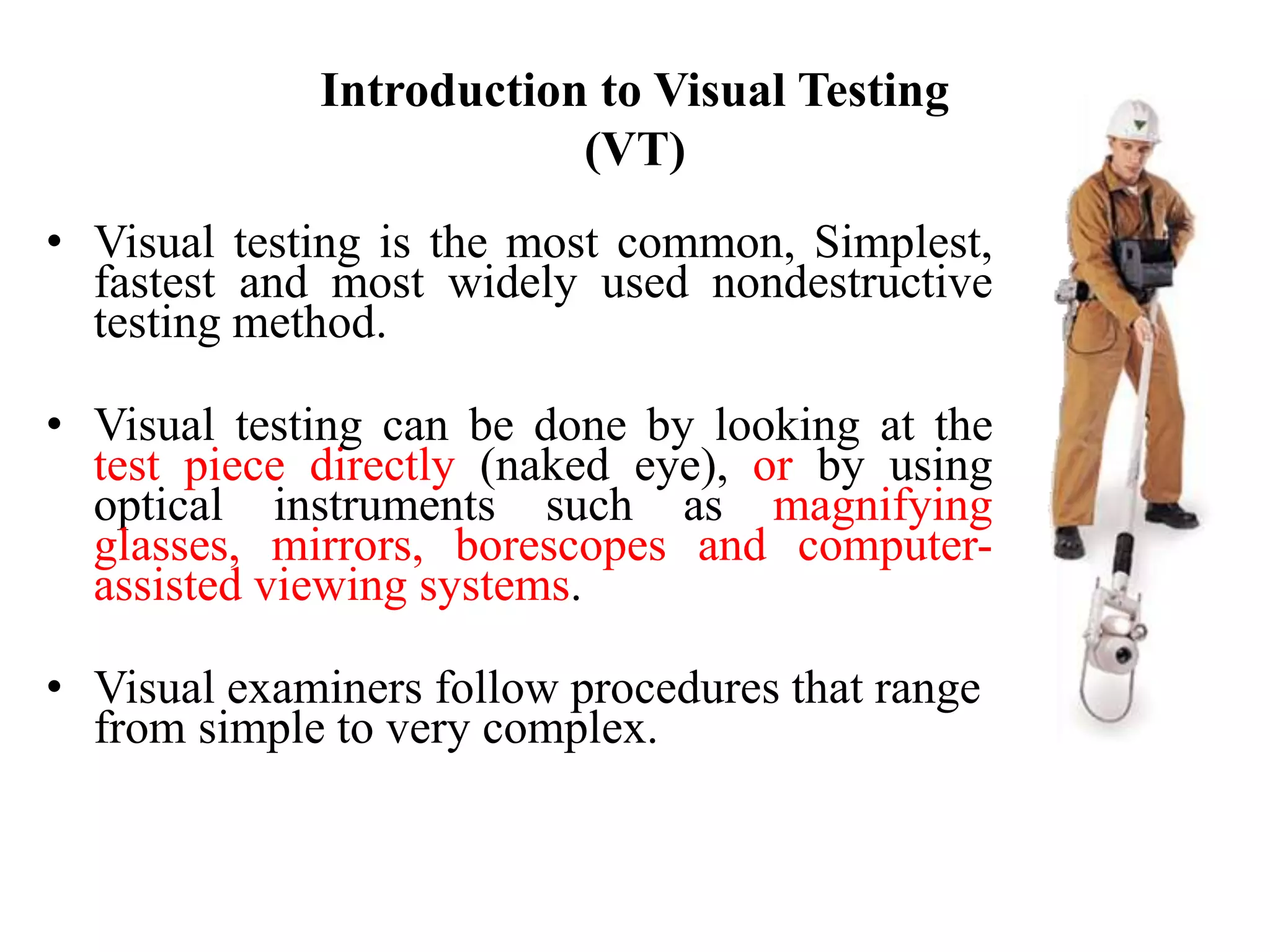 Overview of NDT | PPTX