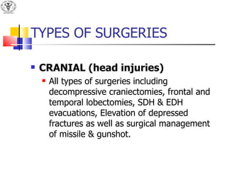 Overview of neurosurgery at JPNATC, AIIMS, Delhi | PPT