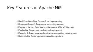 Overview of NiFi Product by Apache Foundation | PPT