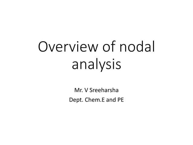 Overview of nodal analysis in petroleum industry.pptx