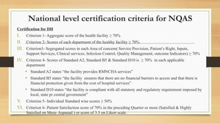 Overview of National quality assurance standard | PPTX