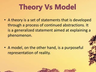 Over view of nursing theories | PPTX