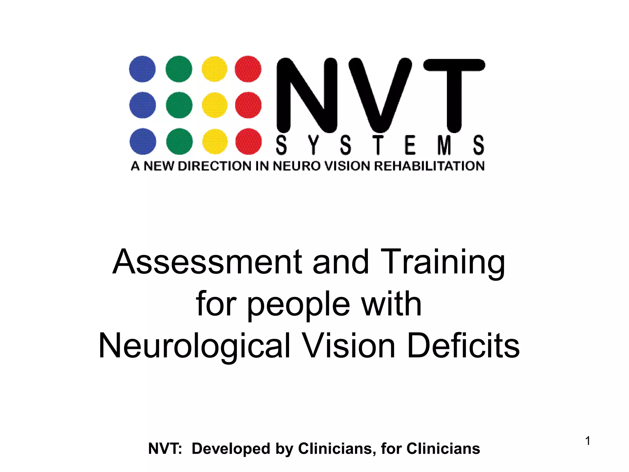 Overview of Neurological Vision Rehabilitation System | PPTX