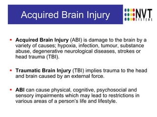 Overview of Neurological Vision Rehabilitation System | PPTX