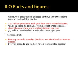 Overview of occupational disease dr wayne ramlogan | PPT