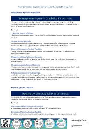 Overview of The Organization Maturity Index | PDF