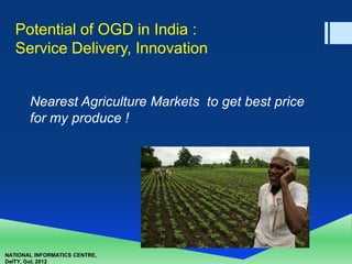 Overview of Open Govt Data | PPTX