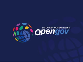Overview of Open Govt Data | PPTX
