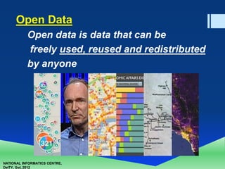 Overview of Open Govt Data | PPTX