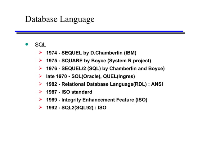 Overview of oracle database | PPS