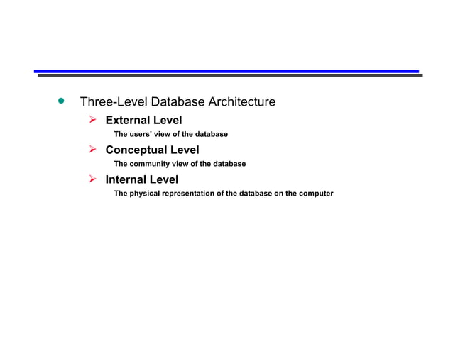 Overview of oracle database | PPS