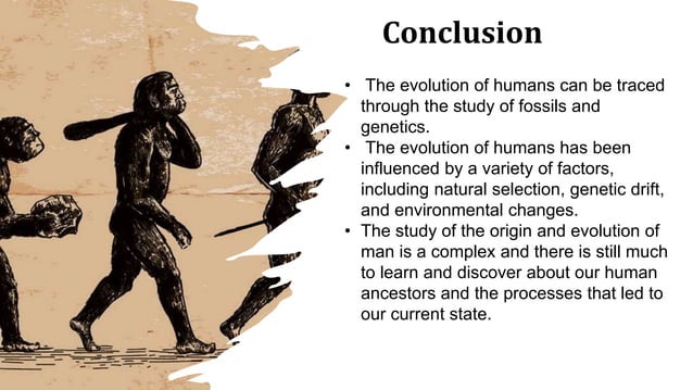 Overview of Origin and evolution of man.pptx | Genetics | Science