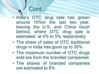 Overview of otc market | PPTX