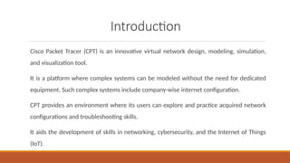 Overview of Packet Tracer tutorial explication .pptx