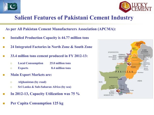 Overview of Pakistani Cement Industry | PPT