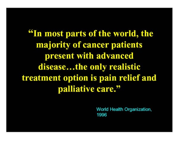 Overview of palliative care by esther muinga | PPT | Eldercare | Family ...