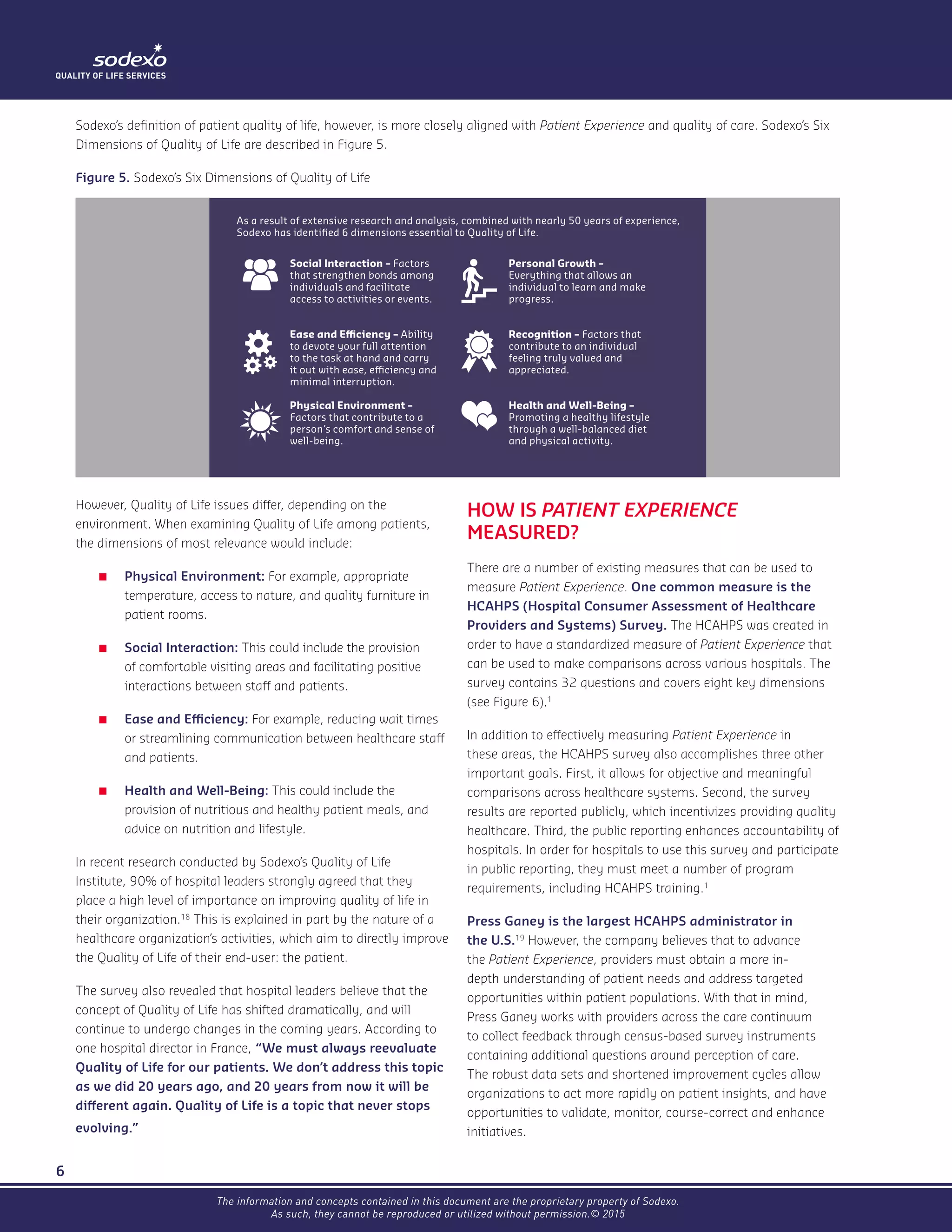 Overview of Patient Experience Definitions and Measurement Tools | PDF