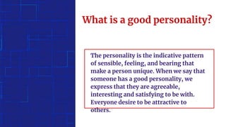 Overview of personality development | PPTX