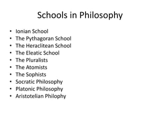 Overview of philosophy | PPTX