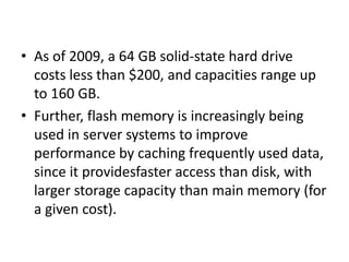 Overview of physical storage media | PPTX