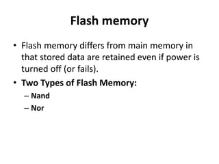 Overview of physical storage media | PPTX
