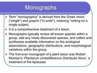 Overview of plant classification | PPTX