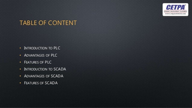 Overview of PLC SCADA | PPT