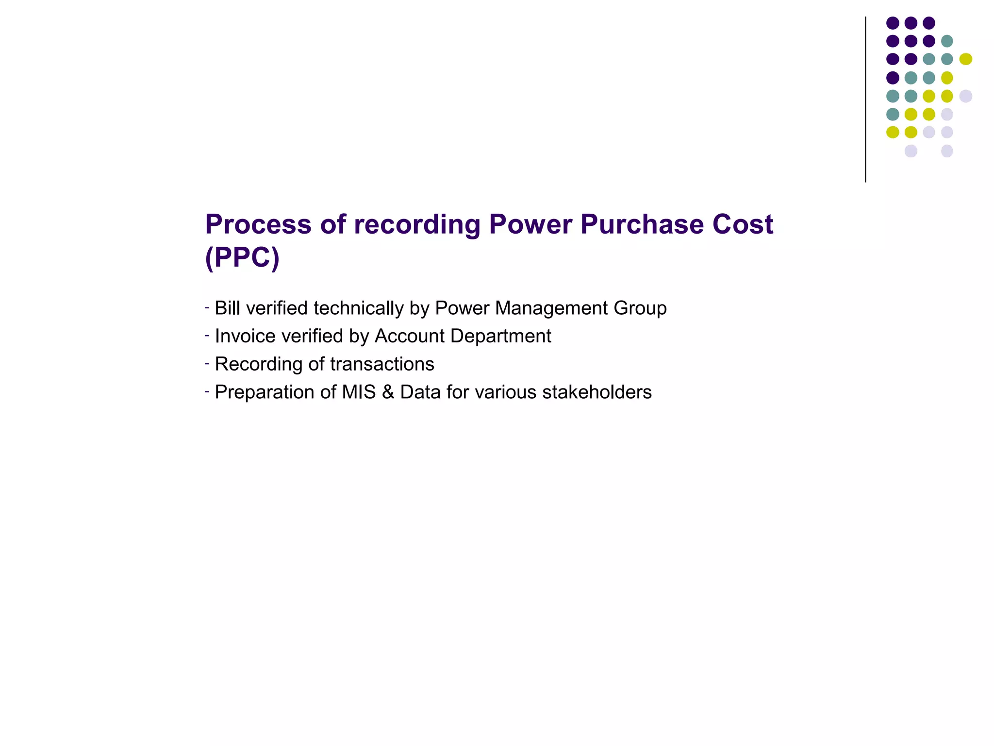 Overview of power purchase | PPT