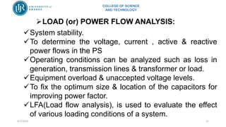 Overview of power systems_unit 1_Lect1.pptx | Power and Energy Industry ...