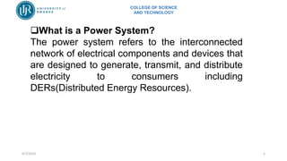 Overview of power systems_unit 1_Lect1.pptx | Power and Energy Industry ...