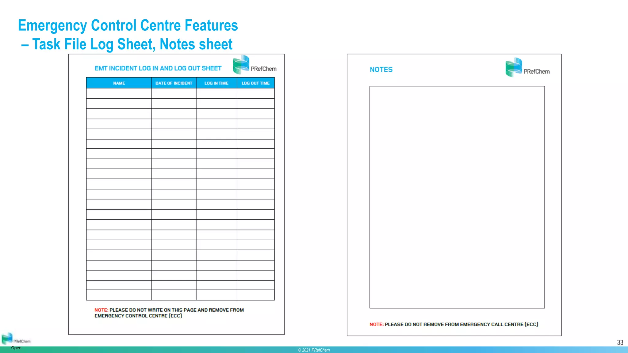 Overview of PRefChem Emergency Response Plan.pptx v3.pptx