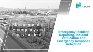 Overview of PRefChem Emergency Response Plan.pptx v3.pptx