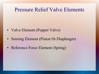 Overview of Pressure Relief Valve | ODP