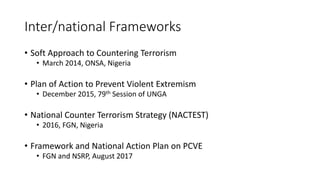 Overview of preventing and countering violent extremism | PPTX