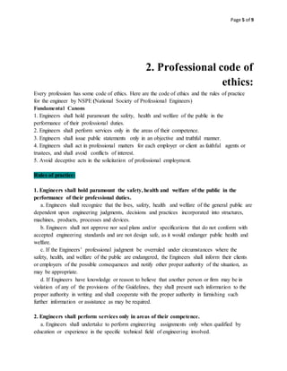 Overview of profession | DOCX | Resume Writing and Advice | Job Search