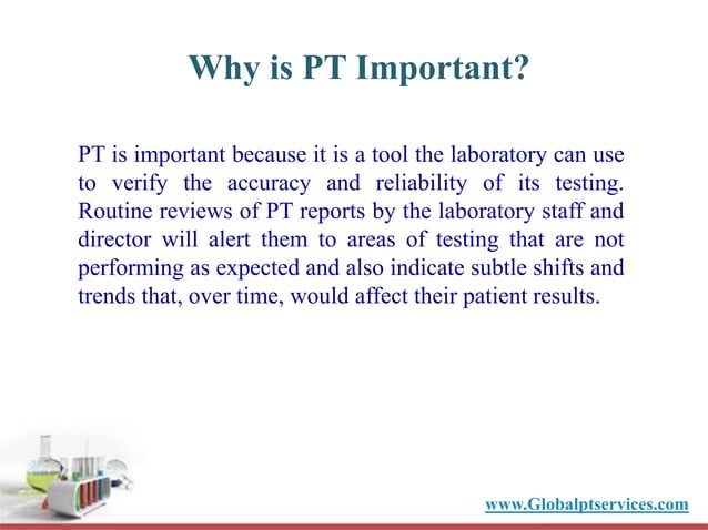 Overview of Proficiency Testing | PPTX