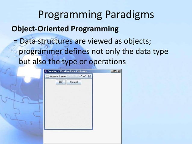 Overview of programming paradigms | PPTX