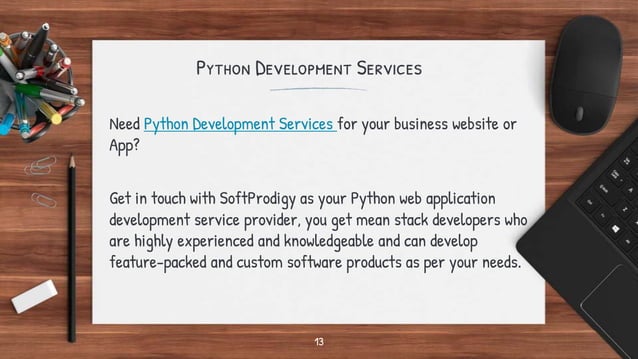 Overview of Python Development | PPT