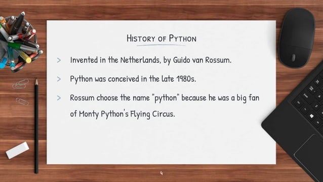 Overview of Python Development | PPT