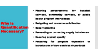 Overview of Quantification | PPSX