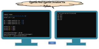 Overview Of Quartile.pptx | Business Accounting & Finance | Business