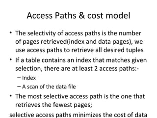 Overview of query evaluation | PPT