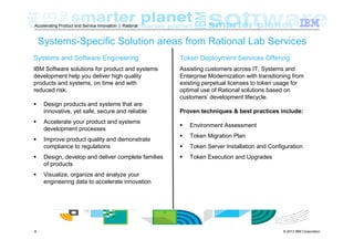 Overview of Rational Services Offerings | PPT