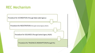 Overview of REC Mechanism in India | PPTX