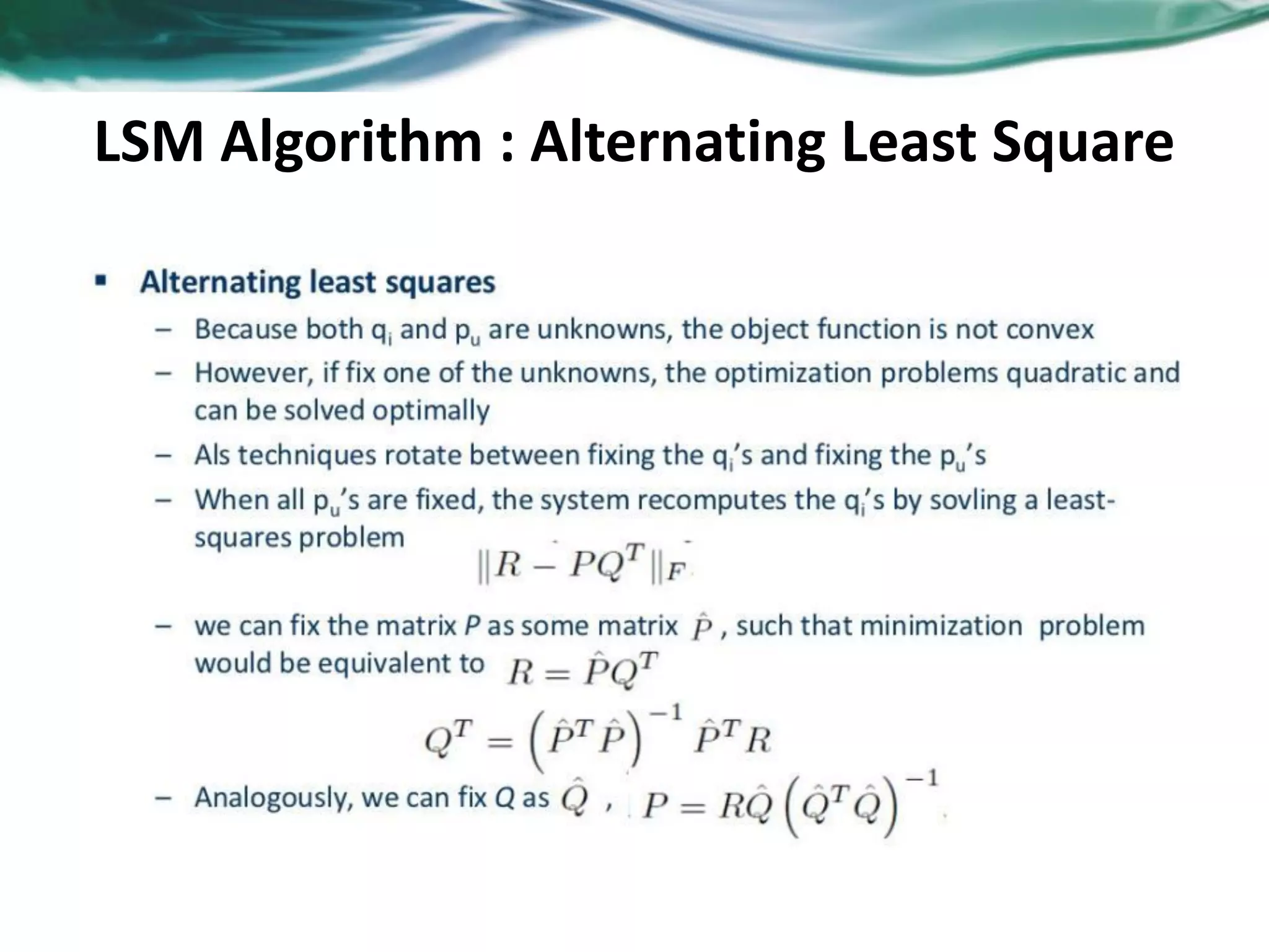 Overview of recommender system | PDF
