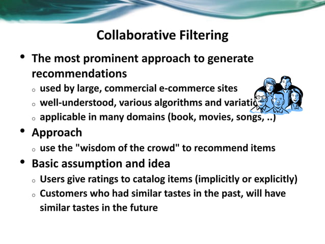 Overview Of Recommender System Pdf Computer Software And Applications Computing
